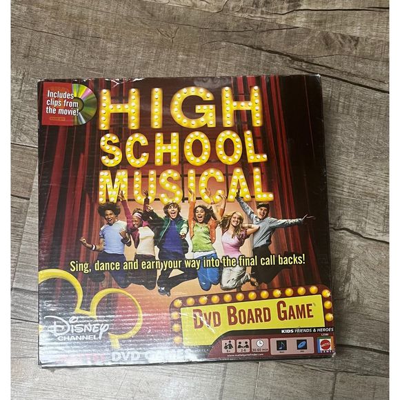 Disney | Toys | Disney Channels High School Musical Board Game Sealed ...